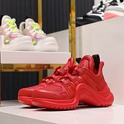 Louis Vuitton Arclight Trainer Red - LULULIFE