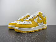 Louis Vuitton x Air Force 1 Yellow White - LULULIFE