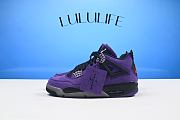 Jordan 4 Retro Travis Scott Purple (Friends And Family) 766296 LN4 ...