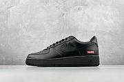 Nike Air Force 1 Low Supreme Black CU9225-001 - LULULIFE