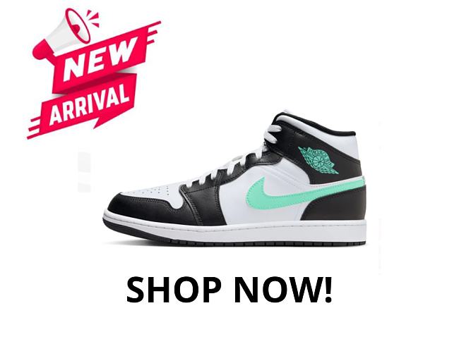 Air Jordan 1 Mid Green Glow DQ8426-103 - LULULIFE