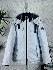 Moose Knuckles Winterjas Down Jacket 17 modellen Blue unisex - LULULIFE