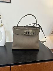 Hermès Medor Bag Beige Marfa Togo Swift 27cm - LULULIFE